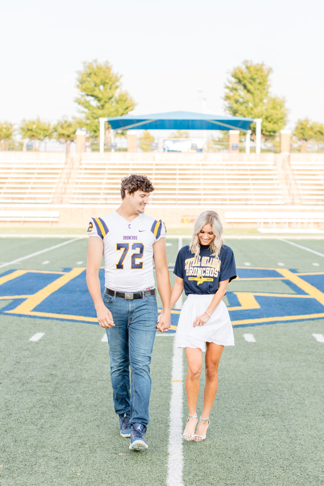 MacKenzie + Jacob's University of Central Oklahoma Engagement Session ...