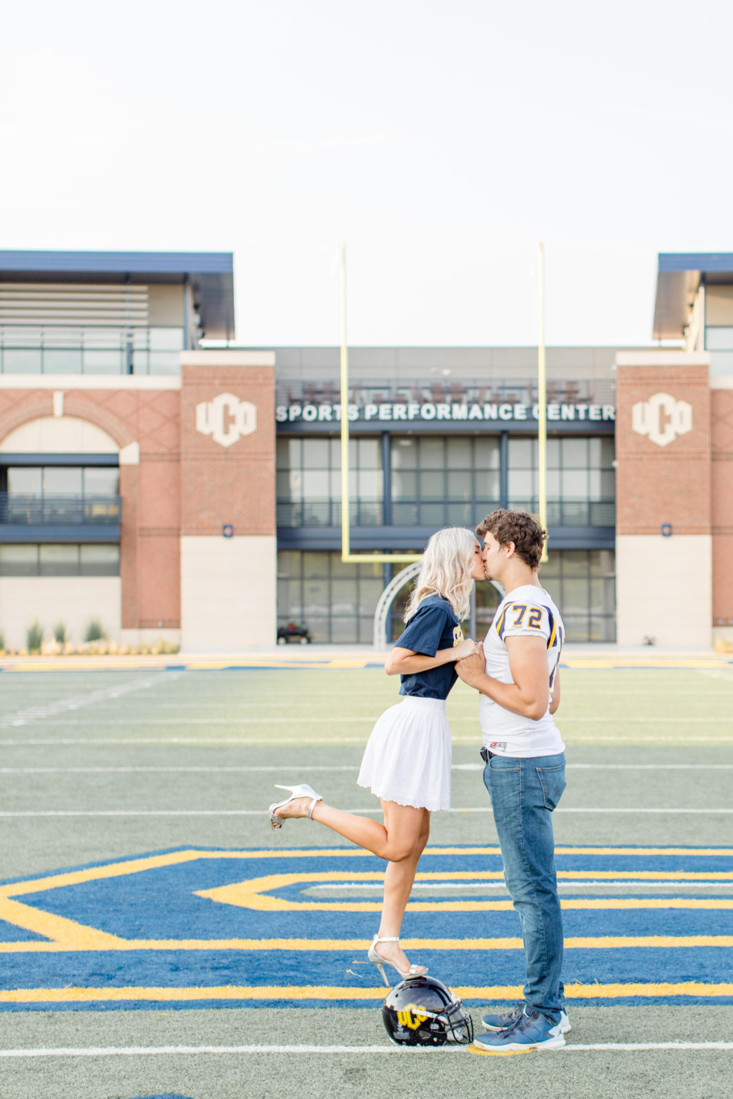 MacKenzie + Jacob's University of Central Oklahoma Engagement Session ...