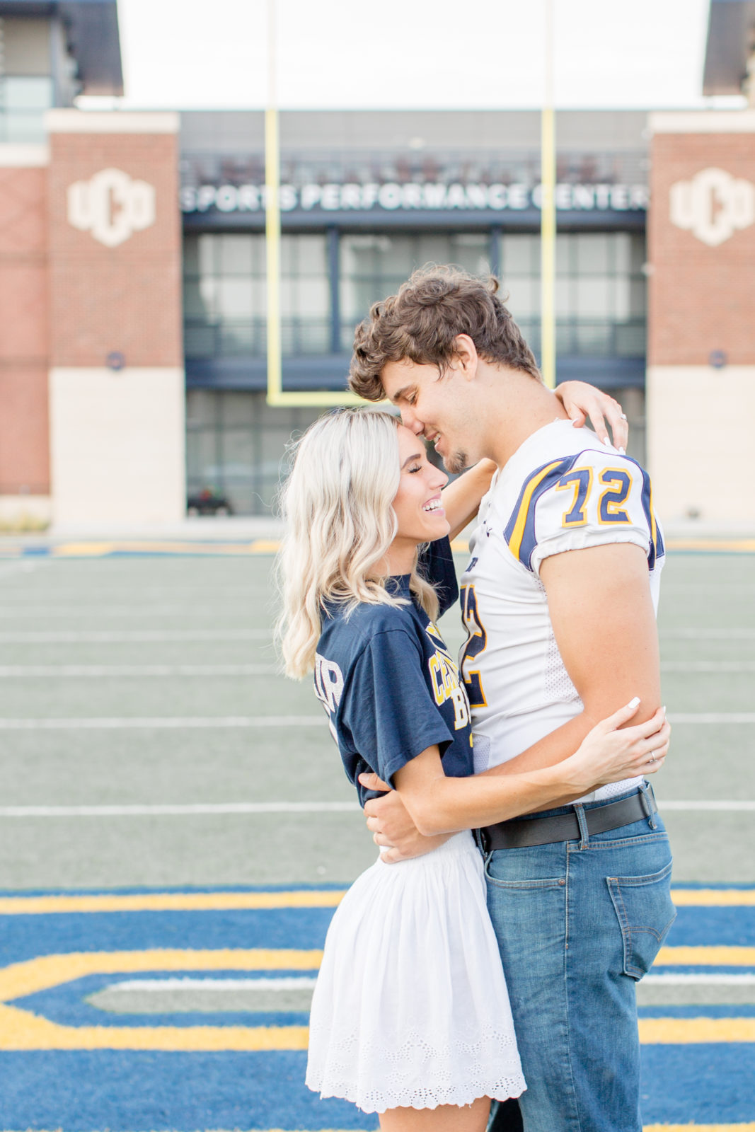 MacKenzie + Jacob's University of Central Oklahoma Engagement Session ...