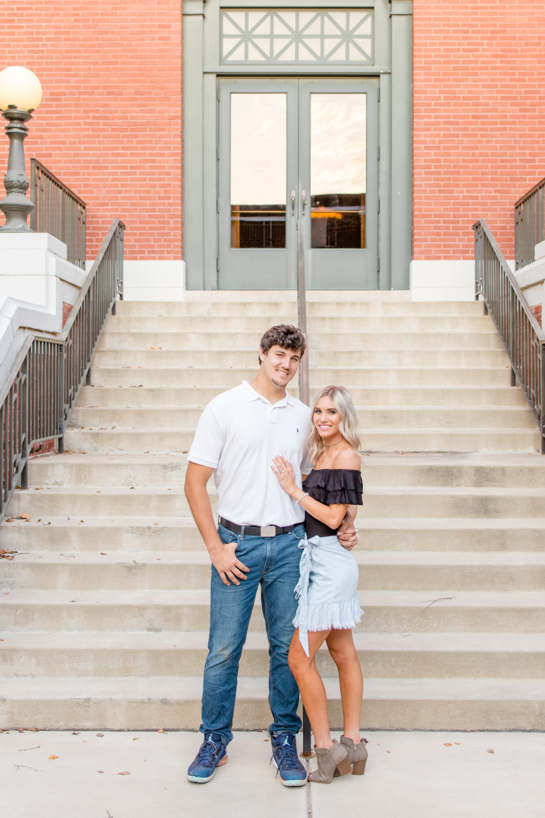 MacKenzie + Jacob's University of Central Oklahoma Engagement Session ...
